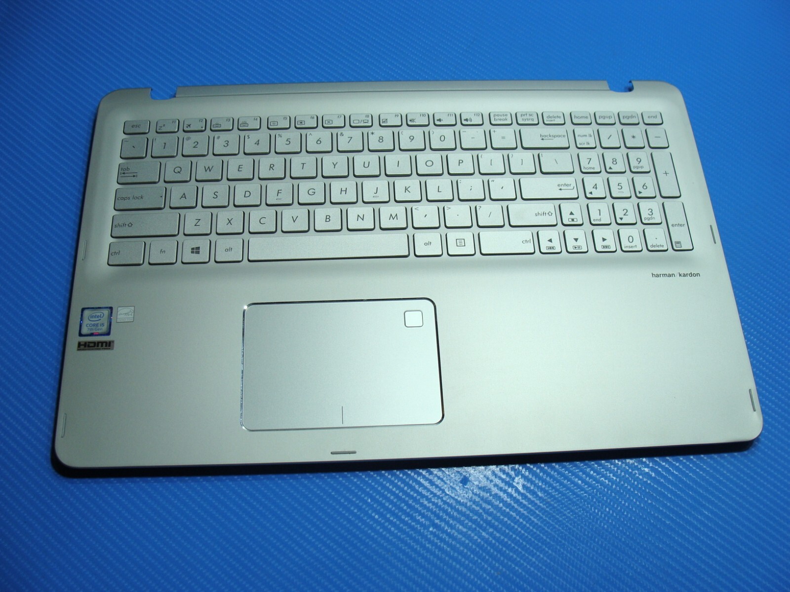 Genuine ASUS Q504u Palmrest Touchpad Keyboard 13NB0BZ0AP0111 for sale ...