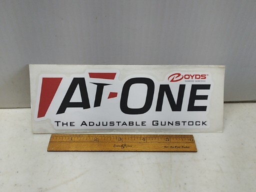 Boyd’s At-One Gunstock Sticker - Shot Show Original - Free Shipping | eBay