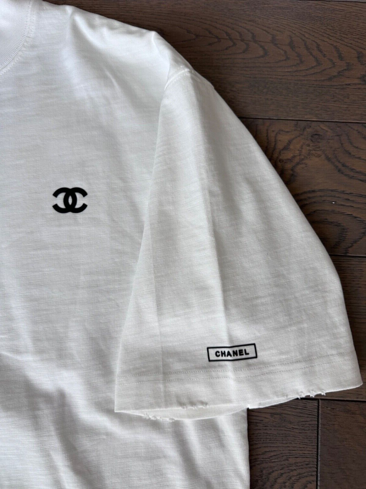 Chanel Cotton T-Shirt M | eBay