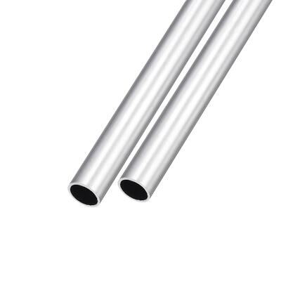 6063 Aluminum Tube (11mm OD x 9mm ID x 300mm L) 2Pcs, Aluminum Round ...