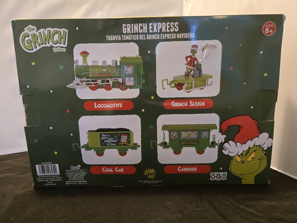 How The Grinch Stole Christmas Grinch Express Train Set NIB | eBay