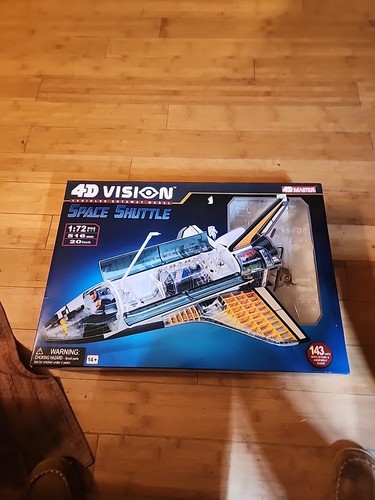 4D Master Vision 1/72 Space Shuttle Vehicle Cutaway Model Open Box | eBay