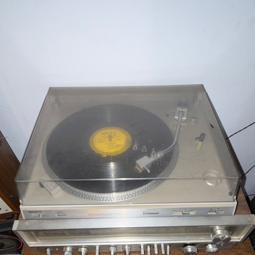 Sony PS-333 Direct Drive Record Player Silver 33.3RPM 45RPM Stereo ...