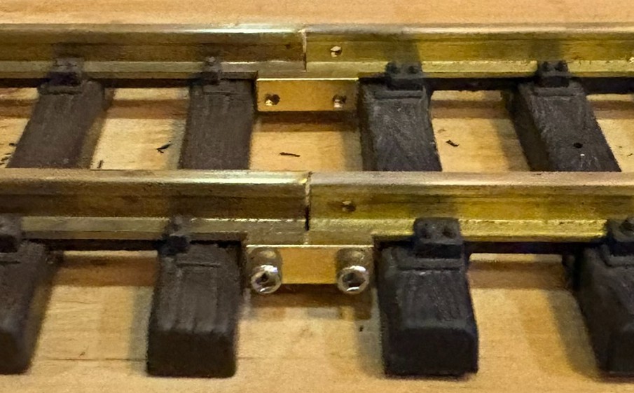 50 Pack (25 Pair) Track Joiners w/Allen Wrench - G Gauge/Scale - Rail ...