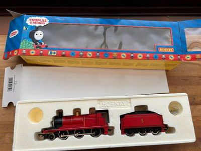 HORNBY OO GAUGE JAMES THE RED ENGINE R852 THOMAS THE TANK EX CON BOXED ...