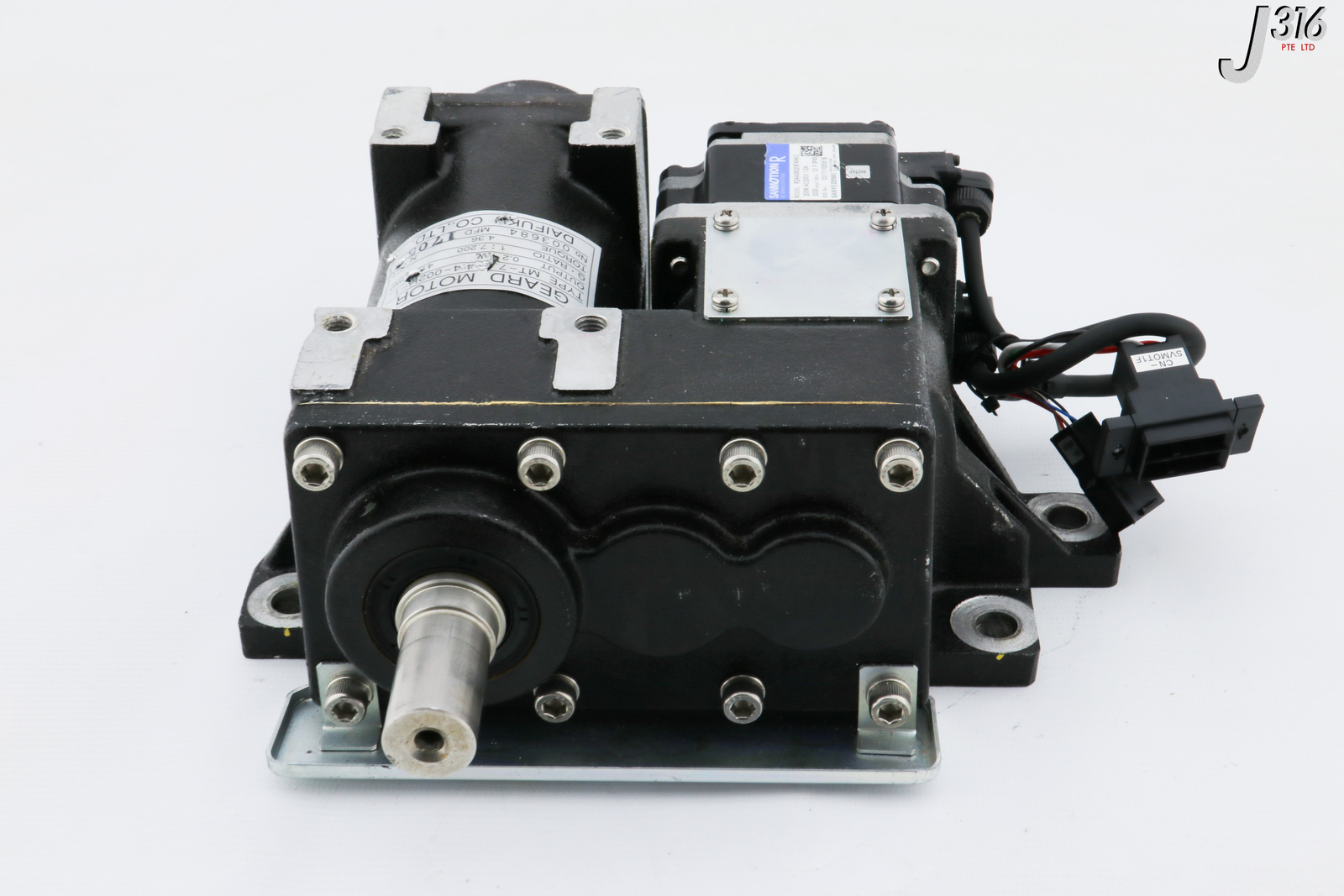 29194 Sanyo Denki Ac Servo Mtr W Daifuku Mt 7 2 4 4 002h 1