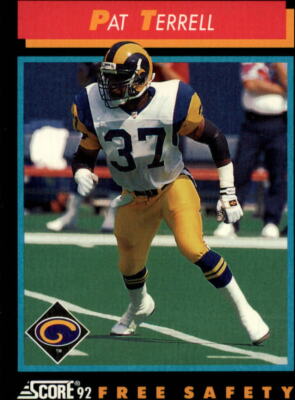 1992 Score #398 Pat Terrell - NM | eBay