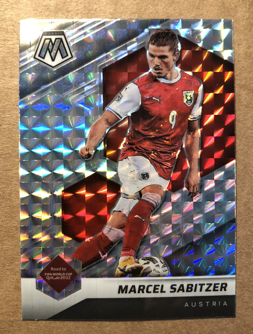 2022 Panini Mosaic Fifa Road To World Cup Marcel Sabitzer Prizm #136 ...