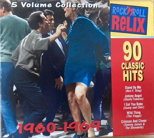 ROCK n ROLL RELIX 1960-1969 - Various 5 x CD 1996 Polygram Exc Cond ...