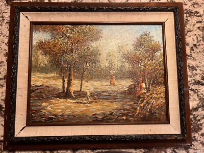 Gorgeous Alen Walters Original Oil Painting Signed Authenticity Cert 12 ...