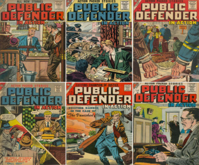 1956 - 1957 Public Defender in Action Comic Book Package - 6 eBooks on ...