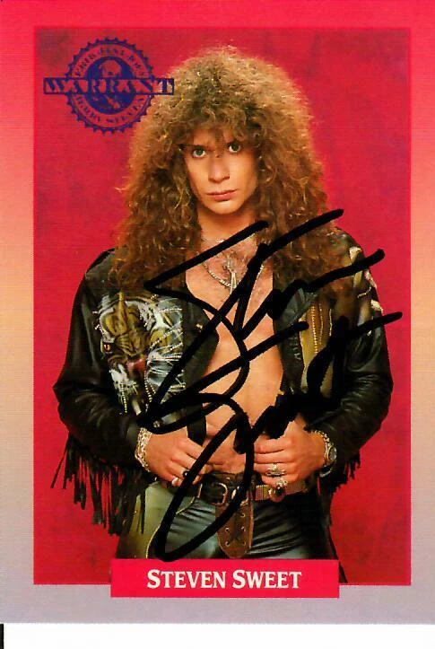 Steven From Warrent Rock Band Sweet