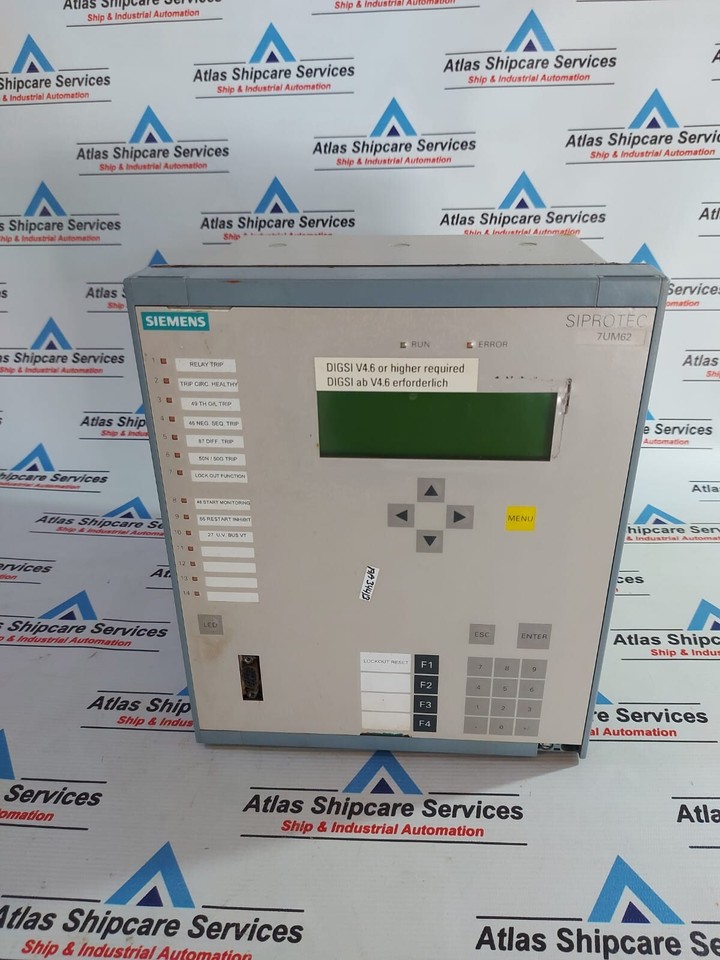 SIEMENS SIPROTEC 7UM62 Motor Und Generator Schutz Relay | eBay