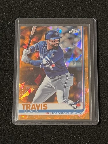 2019 Topps Chrome Sapphire Edition - Devon Travis #298 Orange /25 for ...