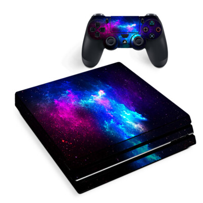 PS4 Pro Console Skins Decal Wrap ONLY - Galaxy Space Gasses | eBay