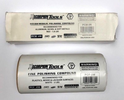 3.8lbs Buffing Compound Hard Metal Polishing Cut Polish White Color ...