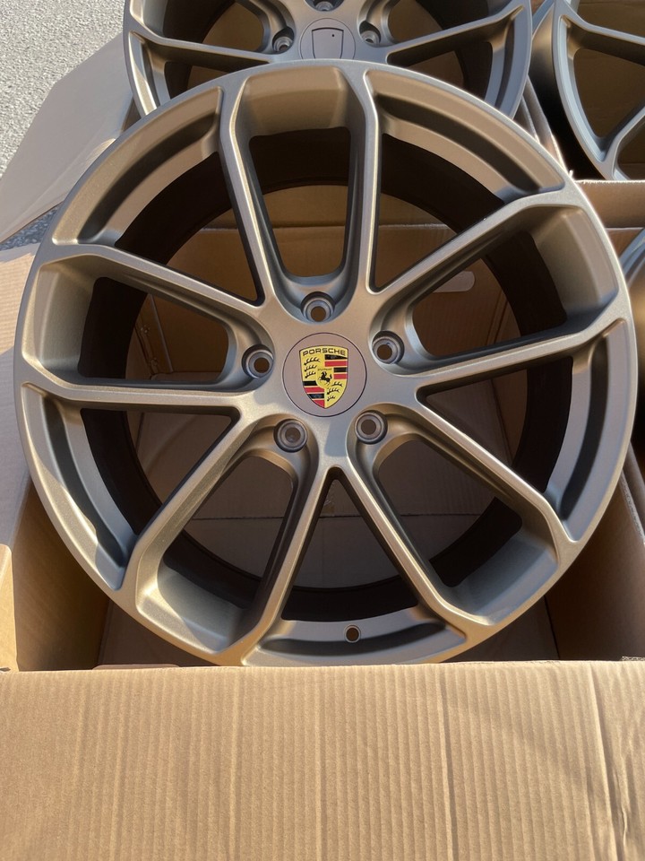 20" Rims Fit Porsche Taycan 2020 2021 2022 2023 2024 2025 Wheels 20x9 ...