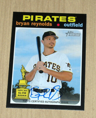 2020 Topps Heritage auto autograph Bryan Reynolds rookie | eBay