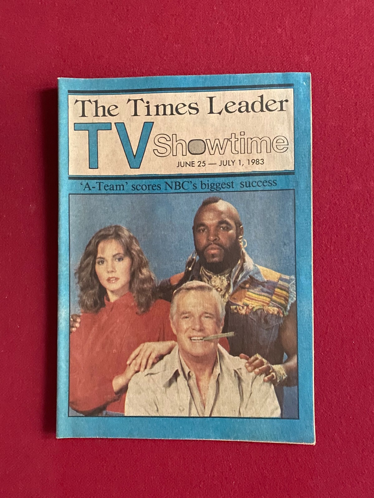 1983, "Mr. T", "TV Showtime" Guide (No Label) Scarce / Vintage (A-Team ...