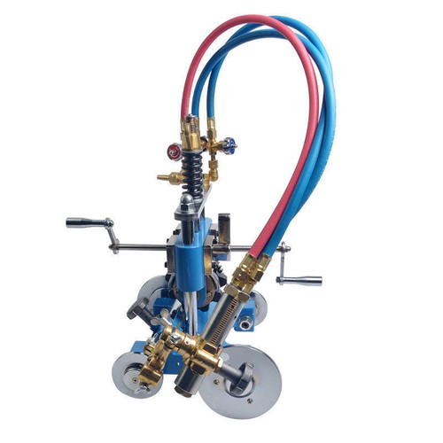 New Big hand Pipe Cutting Beveling Machine Torch Track Cutter O | eBay