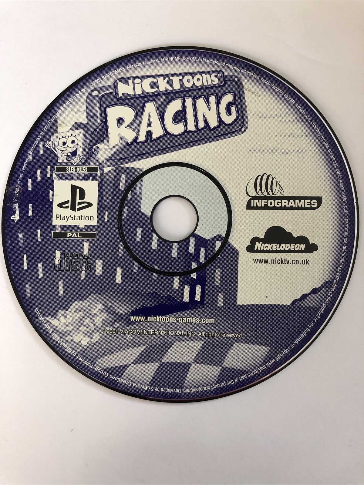 Nicktoons Racing Playstation - Prix - Photo - Présentation