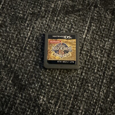 Nintendo DS Quiz Magic Academy Two Space Time Stones Japanese Games ...