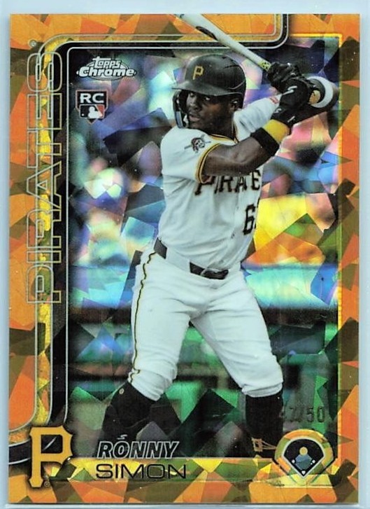 2025 Topps Chrome Update Series - Ronny Simon #USC35 Gold Refractor /50 ...