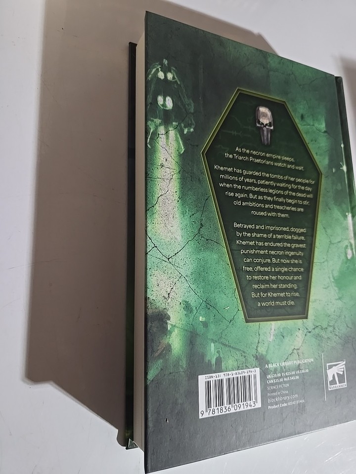 TOMB WORLD - WARHAMMER 40k BLACK LIBRARY - HARDBACK - Jonathan D Beer ...