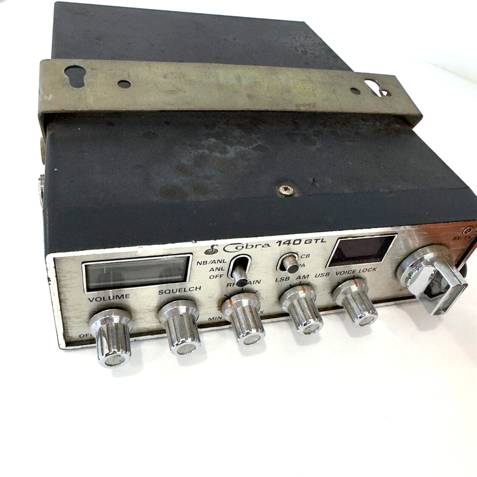 Cobra 140 GTL AM SSB CB Radio (Original Box/Inserts) + Radio for Parts ...