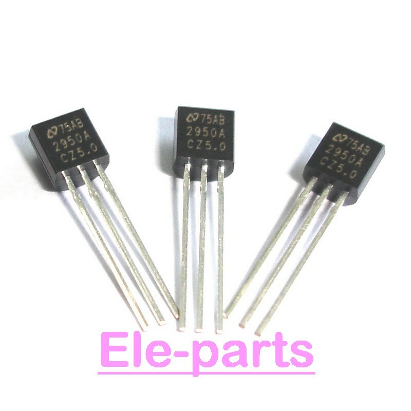 10 PCS LP2950ACZ-5.0 TO-92 2950A CZ-5.0 Low Power Low Dropout Voltage ...