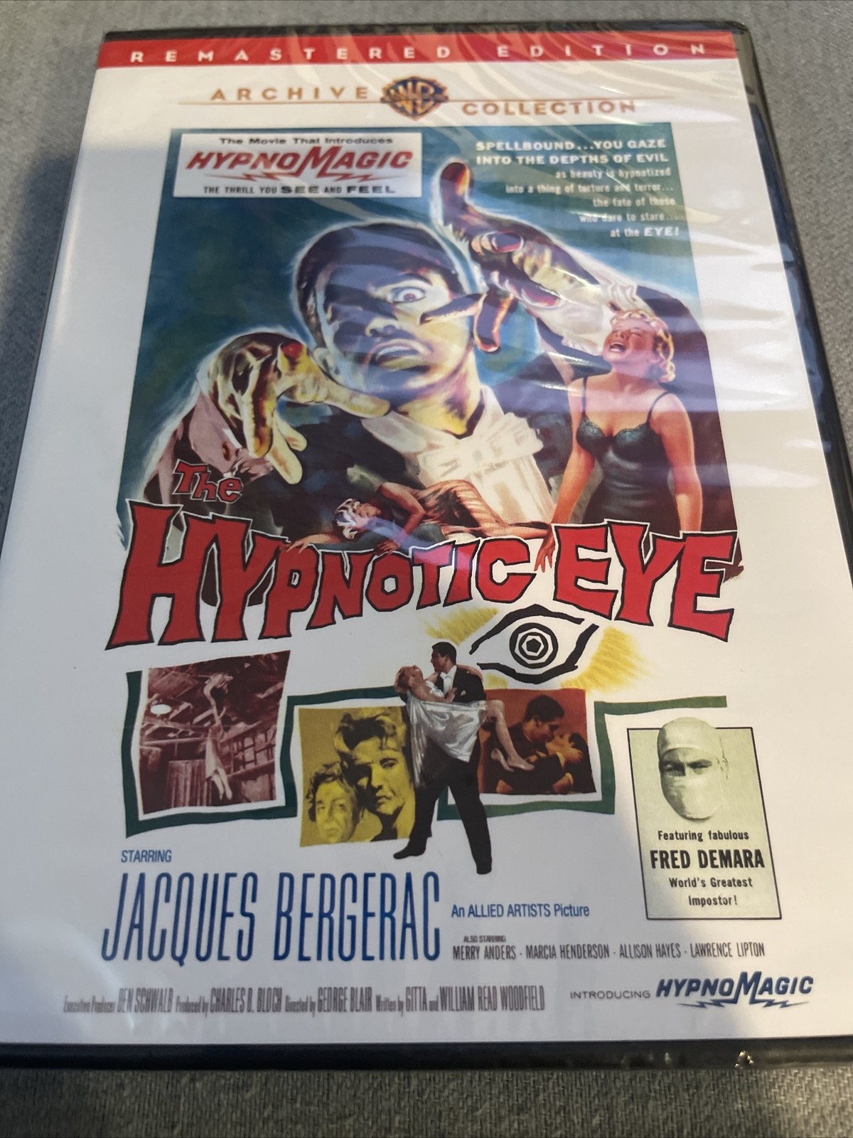 The Hypnotic Eye [New DVD] Black & White, Rmst, Widescreen, Mono Sound ...
