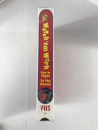 Watch 'Em Work To The Rescue And Fun In Flight VHS Video Tape New ...