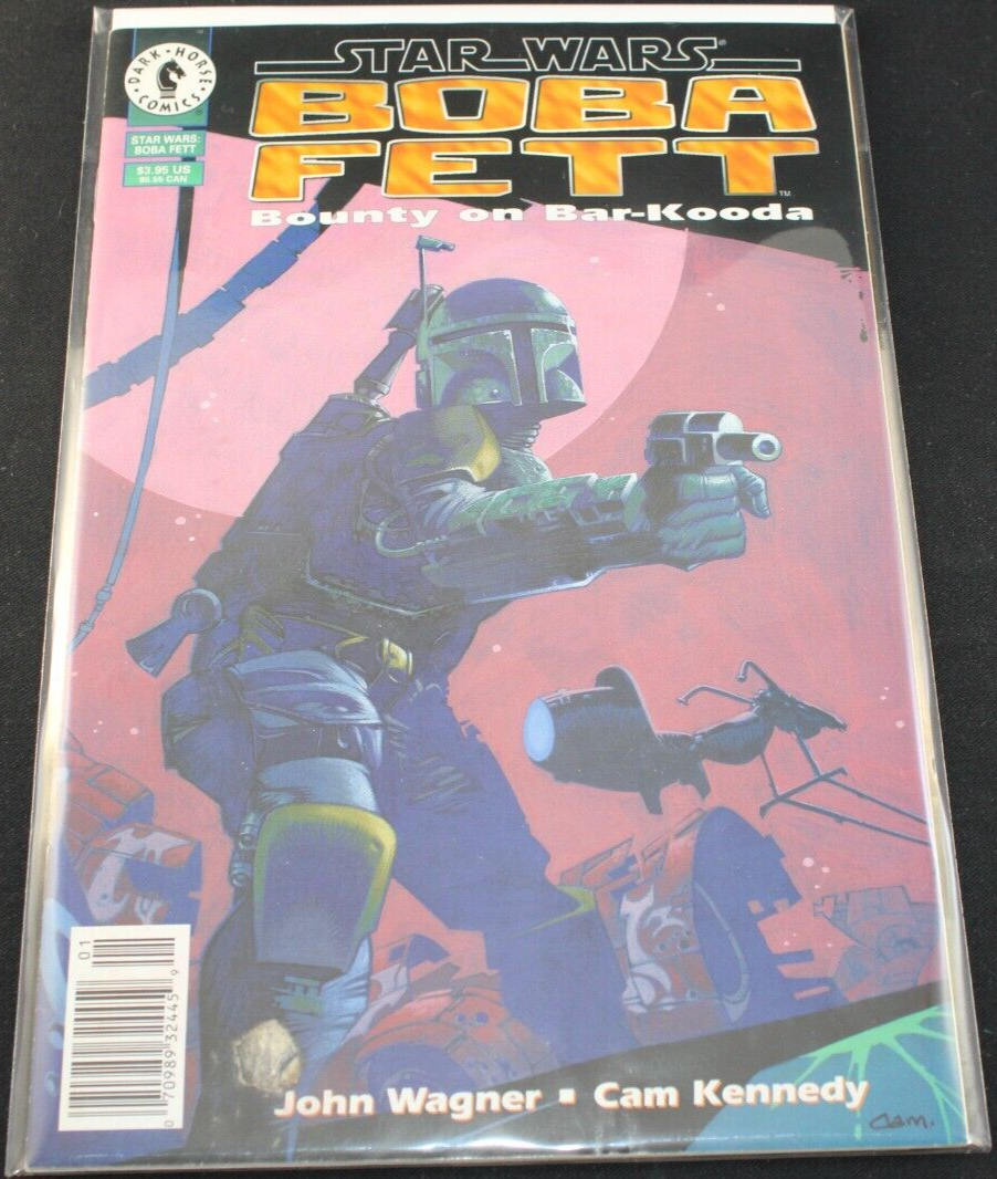 Star Wars Boba Fett Bounty On Bar-Kooda Newsstand Dark Horse Comic 9.0 ...