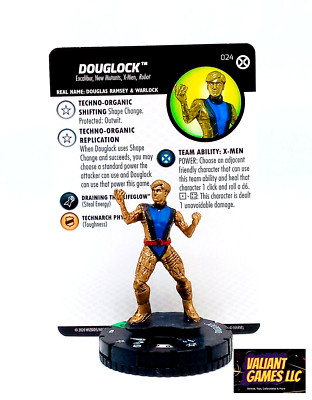 Marvel Heroclix Douglock #024 w/ Card House of X Set | eBay