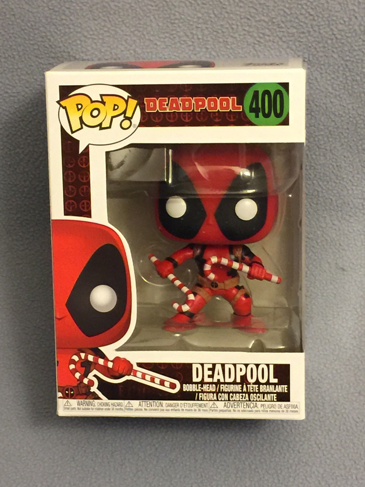 DEADPOOL - Christmas Candy Canes - Funko Pop! Vinyl Figure - Mint in ...