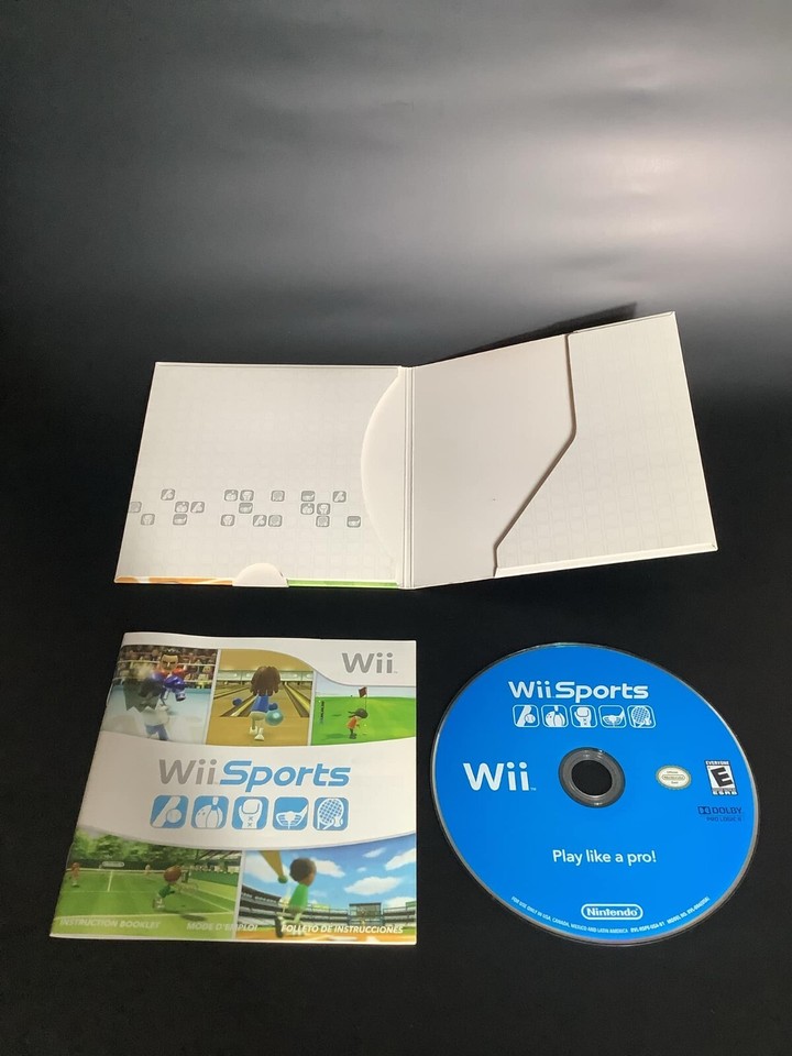 Wii Sports (Nintendo Wii, 2006) Console Insert Version Video Game ...