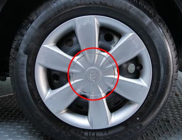 KIA 2005~2008 RIO RIO5 WHEEL CENTER CAP(Hub) 52962-1G000 [X4] 4EA=Full ...