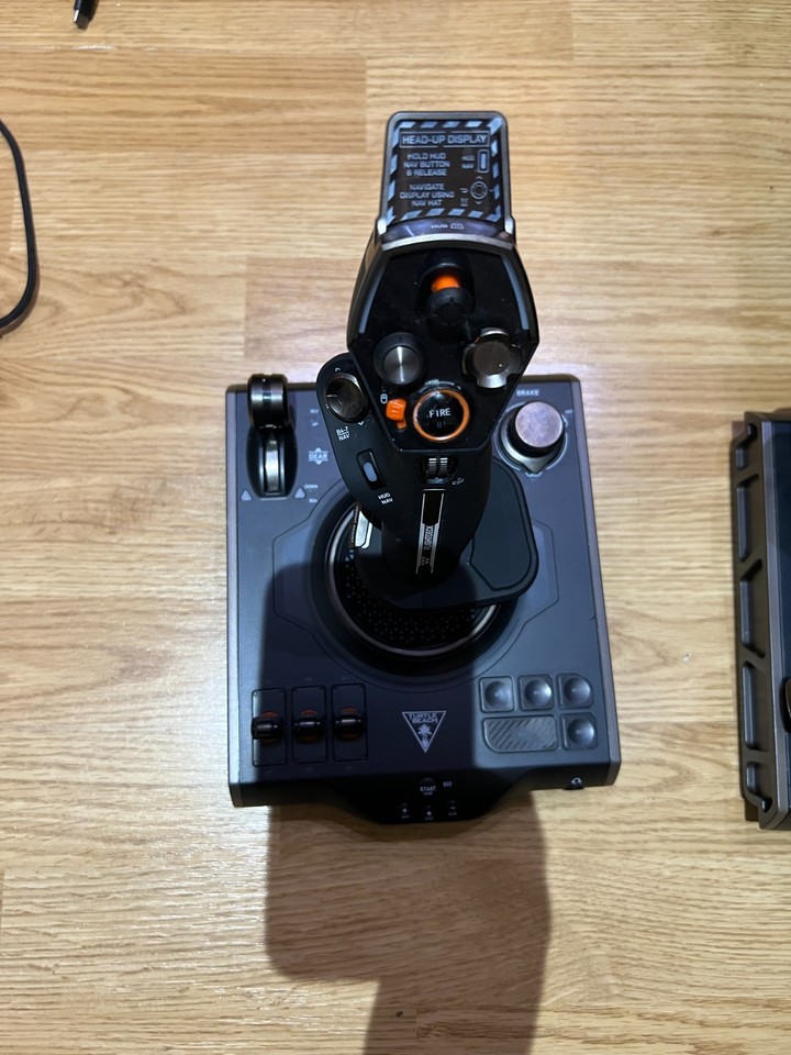Turtle Beach Velocity One Flight Deck HOTAS RGB Stick Throttle Touch PC ...