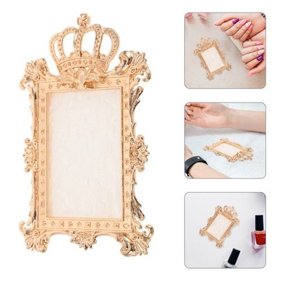 Resin Nail Art Palette Nail Holder Vintage Photo Frame Shaped Color ...