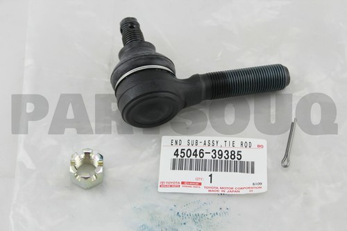4504639385 Genuine Toyota END SUB-ASSY, TIE ROD, RH/LH 45046-39385 | eBay