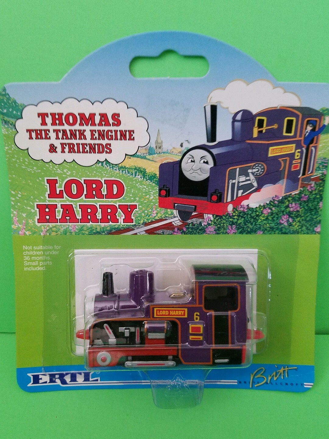 Thomas The Tank Engine & Friends LORD HARRY engine Ertl Toy Train. RARE ...