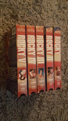 Rocky VHS Tapes Box Set 1 Through 5 | eBay