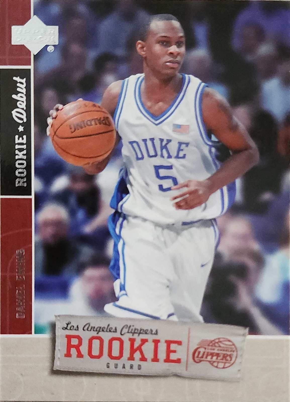 2005 Upper Deck Rookie Debut #114 Daniel Ewing - Los Angeles Clippers ...