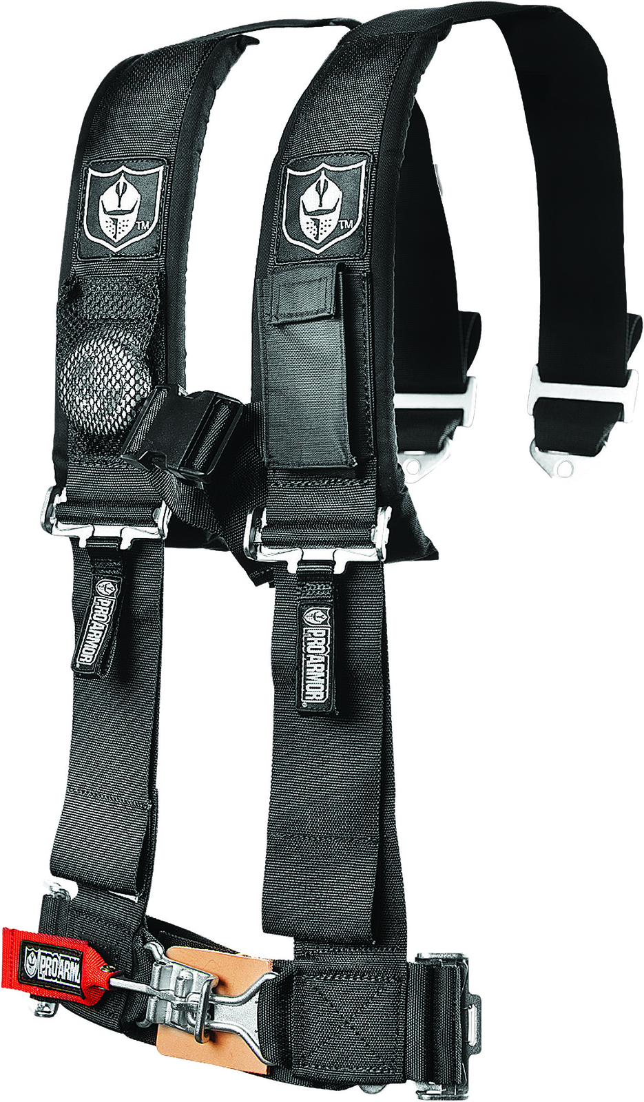 PRO ARMOR 2001-2004 Ranger 425 2X4 Polaris 4PT HARNESS 2" PADS BLACK ...