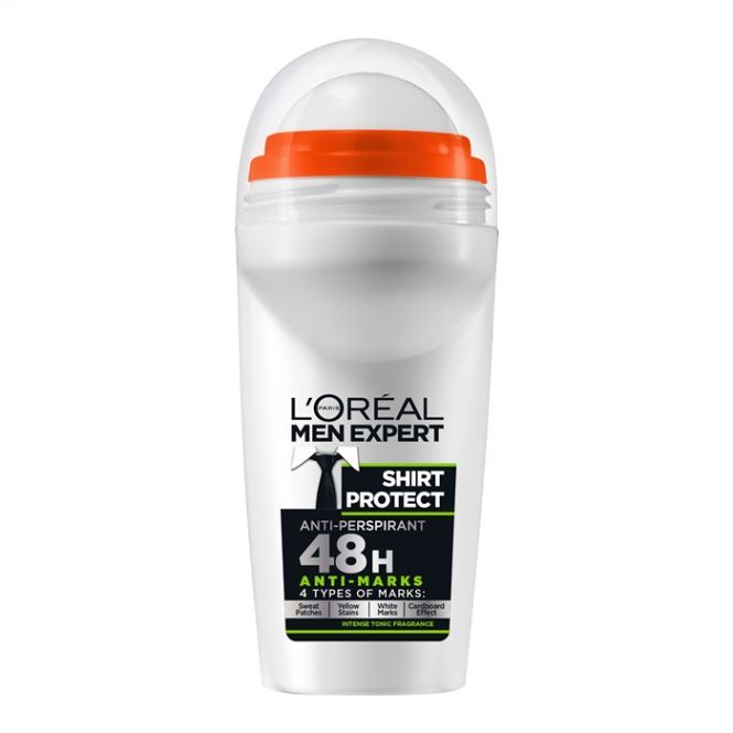 5 L'OREAL MEN EXPERT SHIRT PROTECT XXL Roll On 48h Anti-Marks Deodorant ...