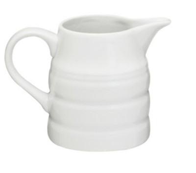 Churn Jug White Porcelain Milk, Gravy, Cream, Custard Jug, Next Day ...