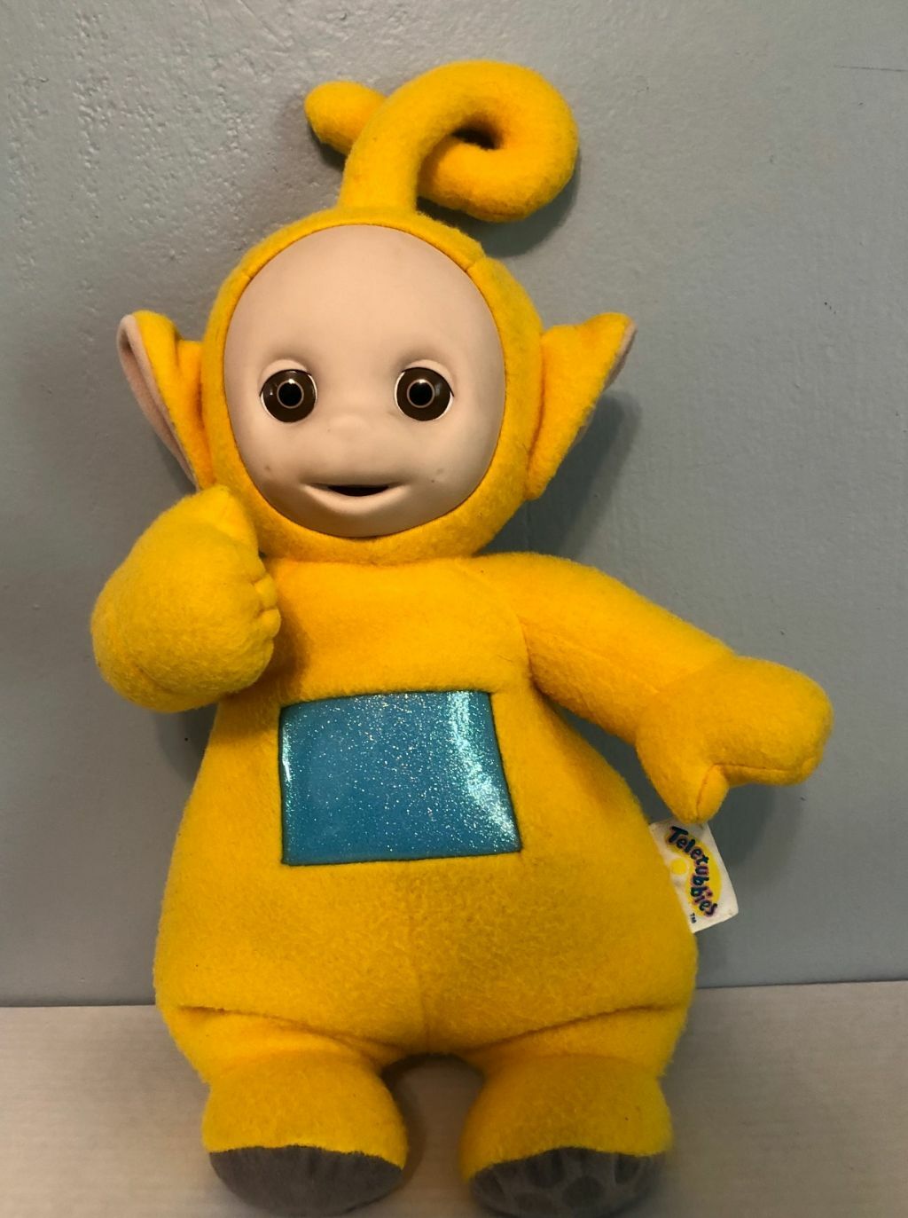 Teletubbies Laugh and Giggle Laa Laa Doll 14" Yellow Plush Toy 1998 ...