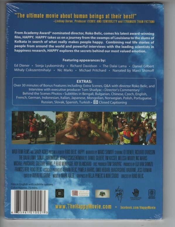 Happy (DVD, 2011) BRAND NEW SEALED FREE SHIPPING 635961210023| eBay