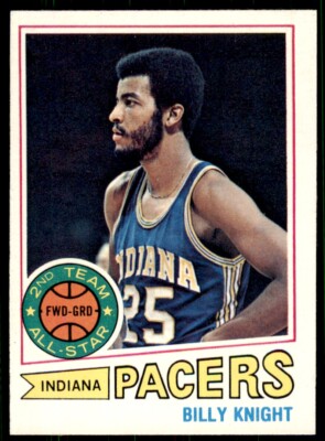 1977-78 Topps. Billy Knight . Indiana Pacers #110 | eBay