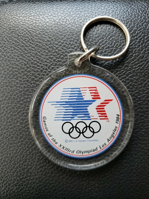 1984 Olympic Keychain Los Angeles, Great Collectible | eBay